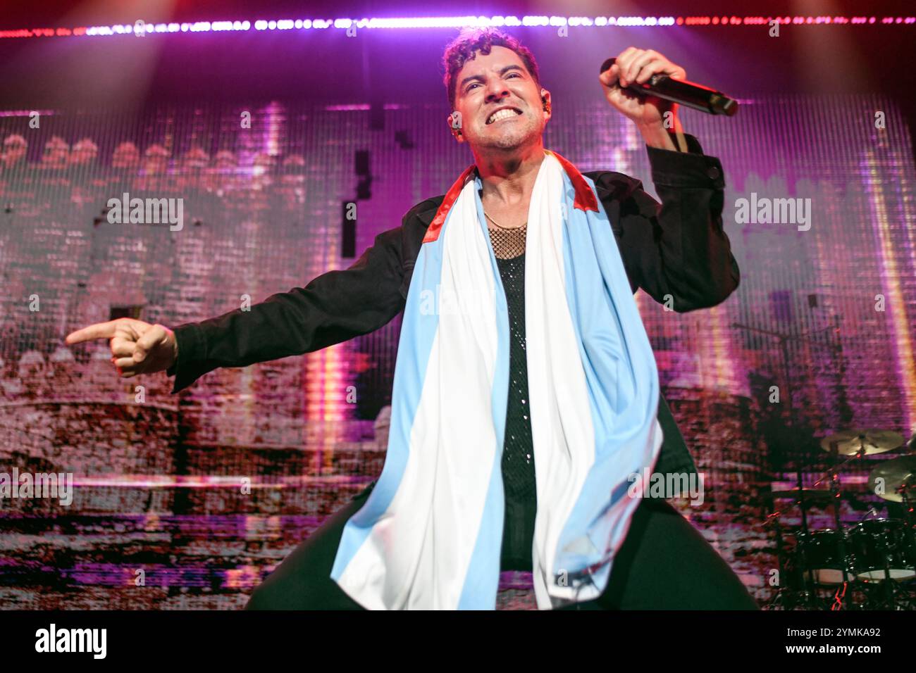 Buenos Aires (21th Nov 2024). Spanish singer David Bisbal celebrates ...