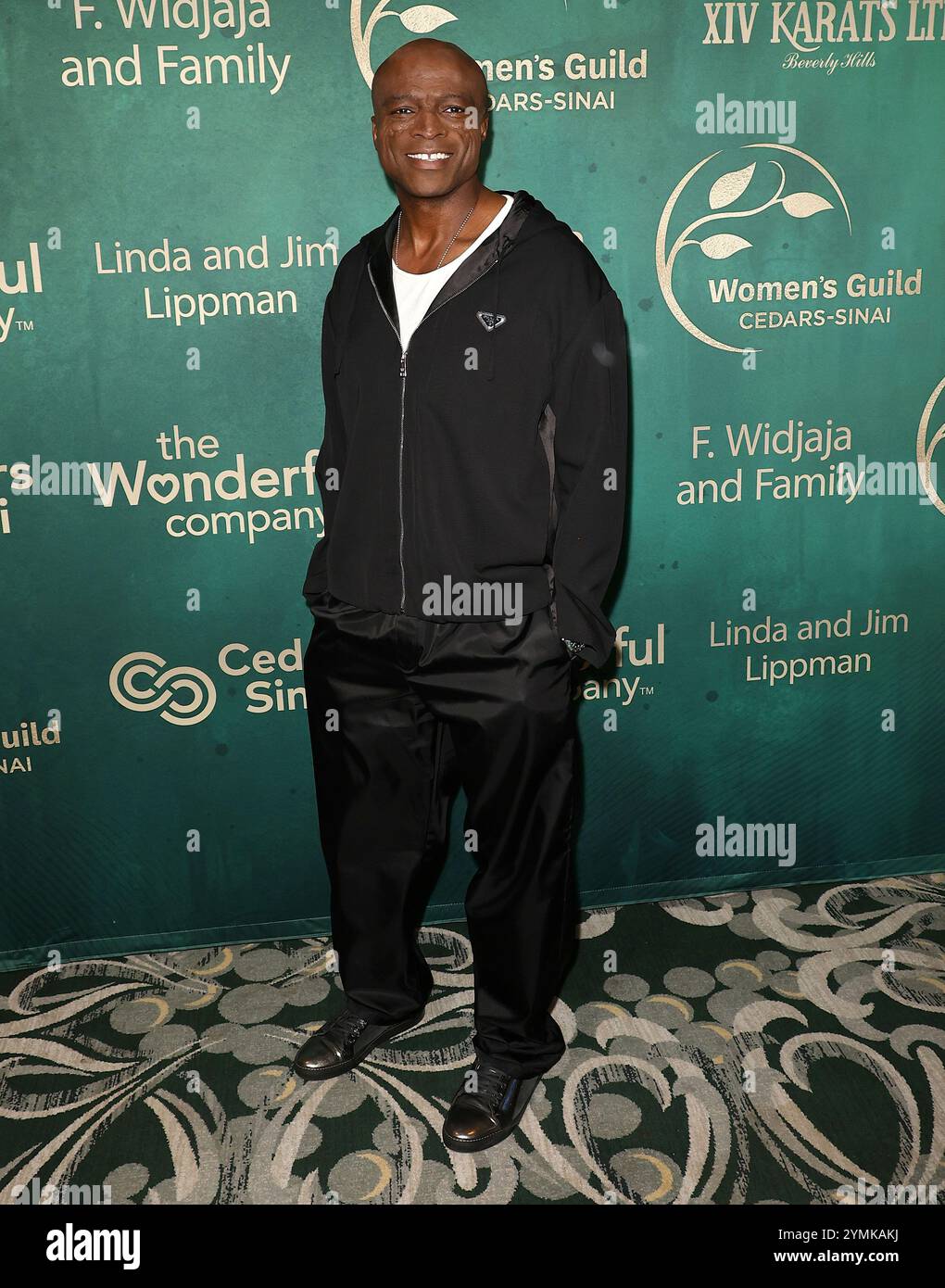 Seal arrives at Women's Guild The Enchanted Ball held at The Beverly ...