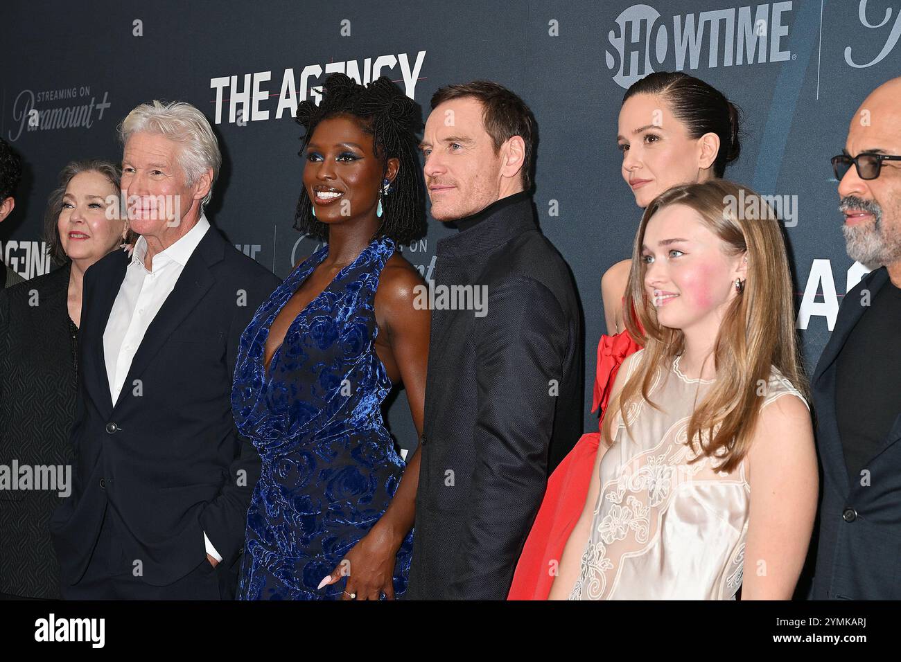 JodieTurner-Smith, Richard Gere, Michael Fassbender, Katherine Waterston and Jeffrey Wright ...