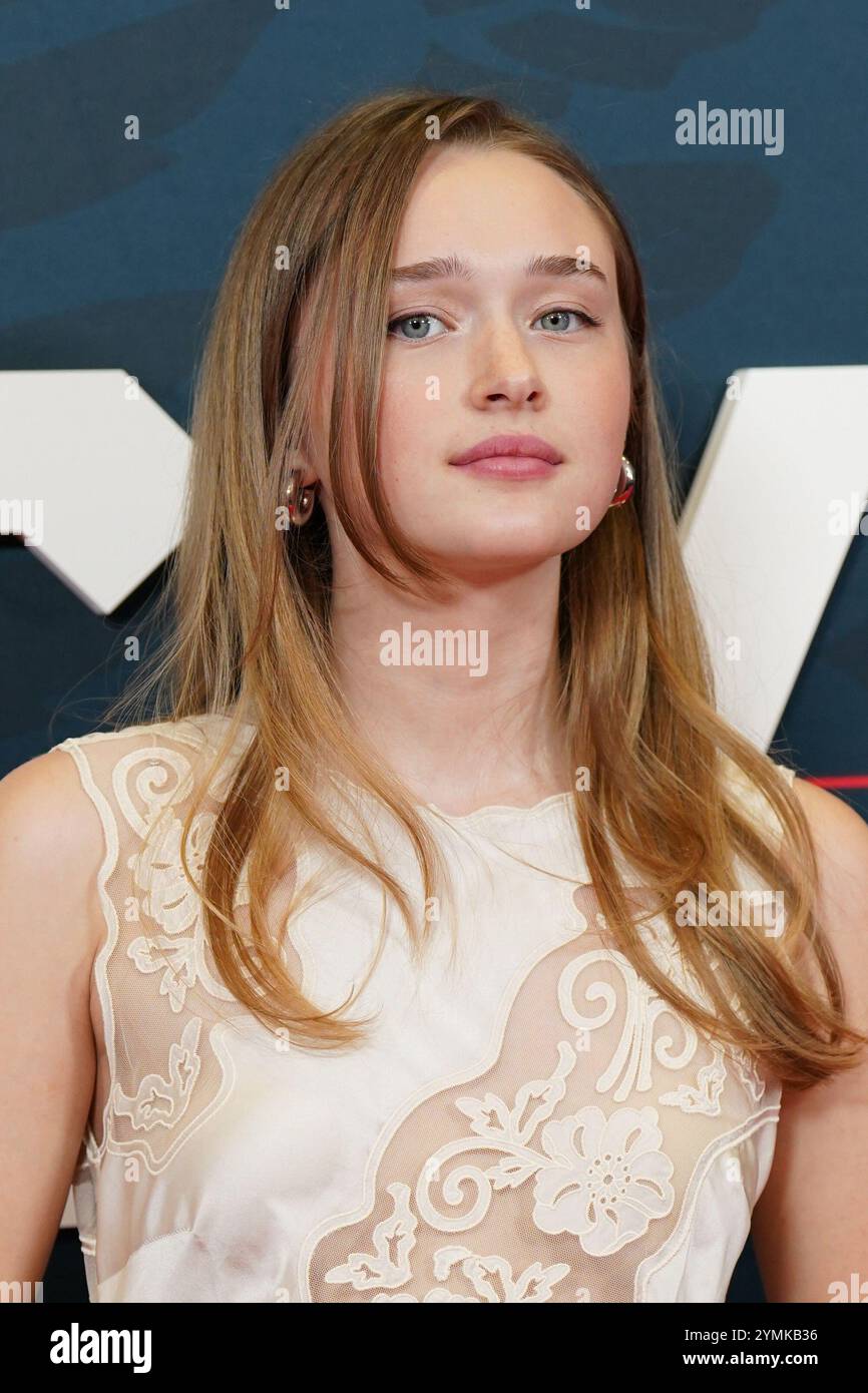 Ny. 21st Nov, 2024. India Fowler at arrivals for THE AGENCY Premiere ...
