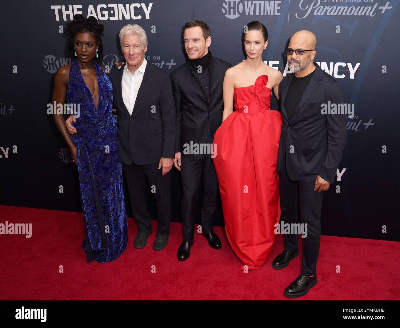 Ny. 21st Nov, 2024. Jodie Turner-Smith, Richard Gere, Michael Fassbender, Katherine Waterston ...