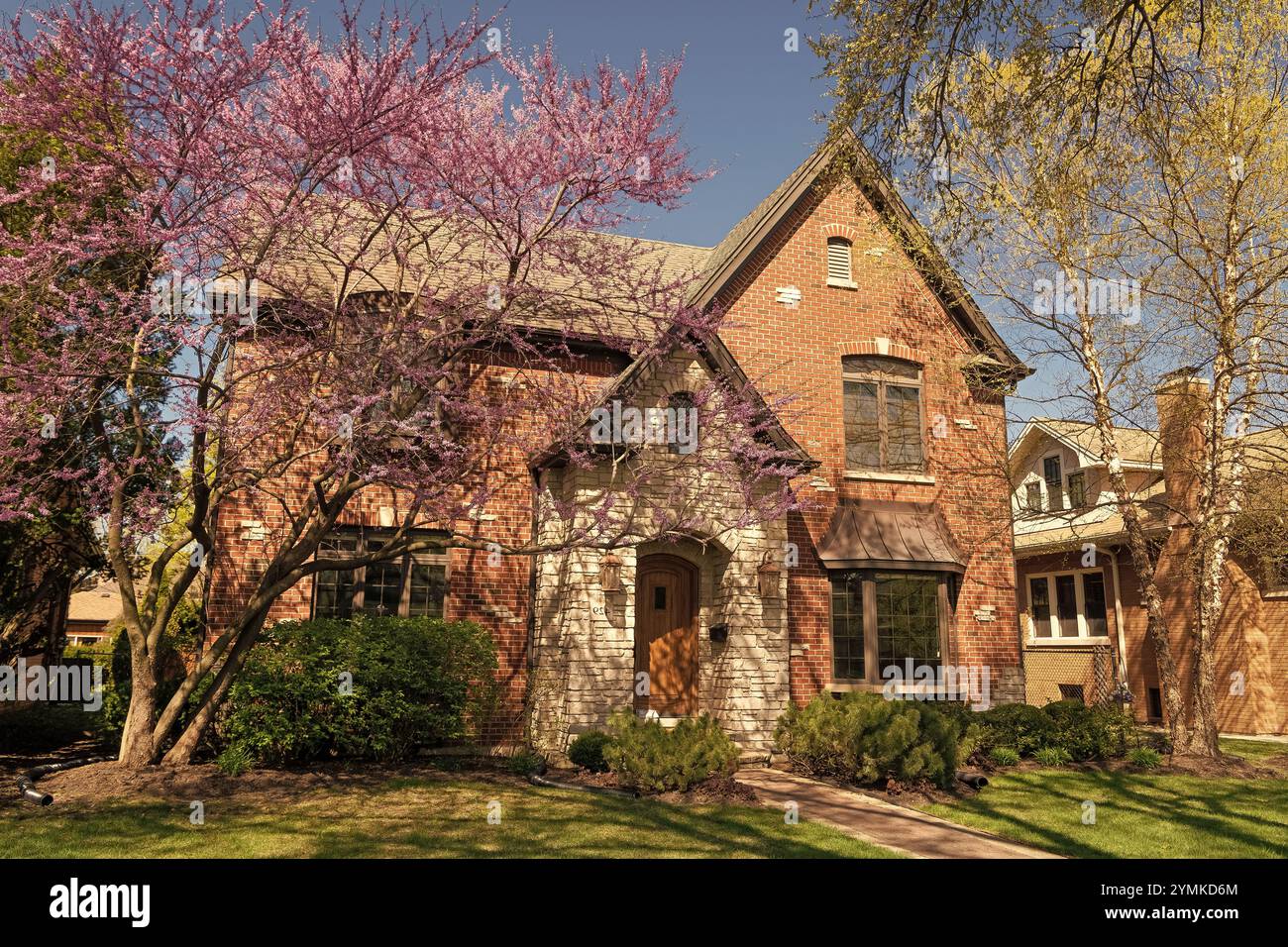 suburban design. residence architecture. Residential neighborhood ...
