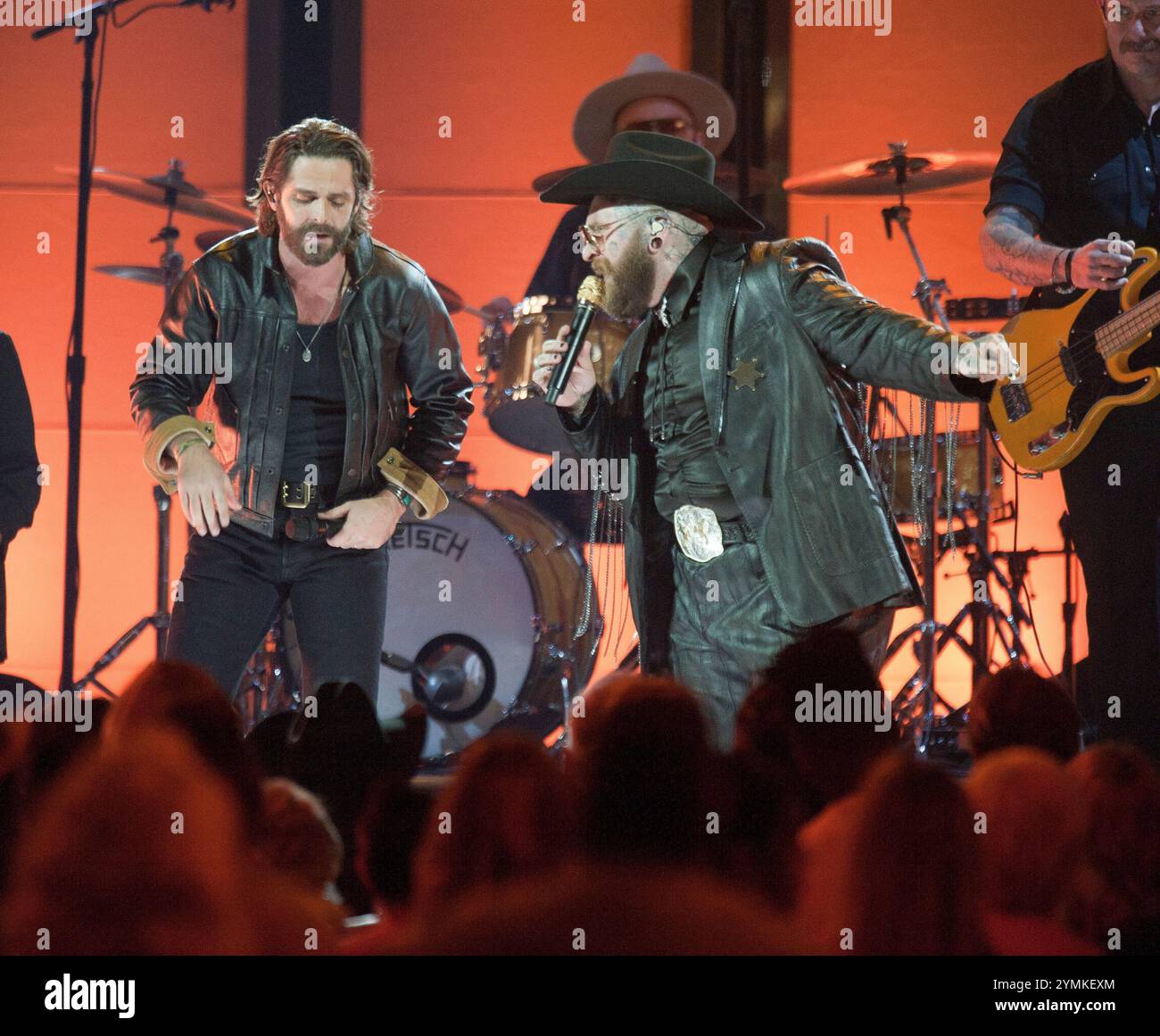 Nov. 20, 2024 - Nashville, Tennessee; USA - THOMAS RHETT AND TEDDY ...