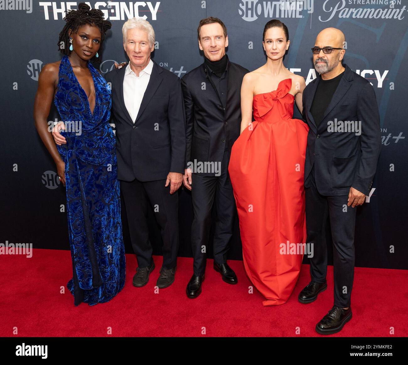 New York, USA. 21st Nov, 2024. Jodie Turner-Smith, Richard Gere, Michael Fassbender, Katherine ...