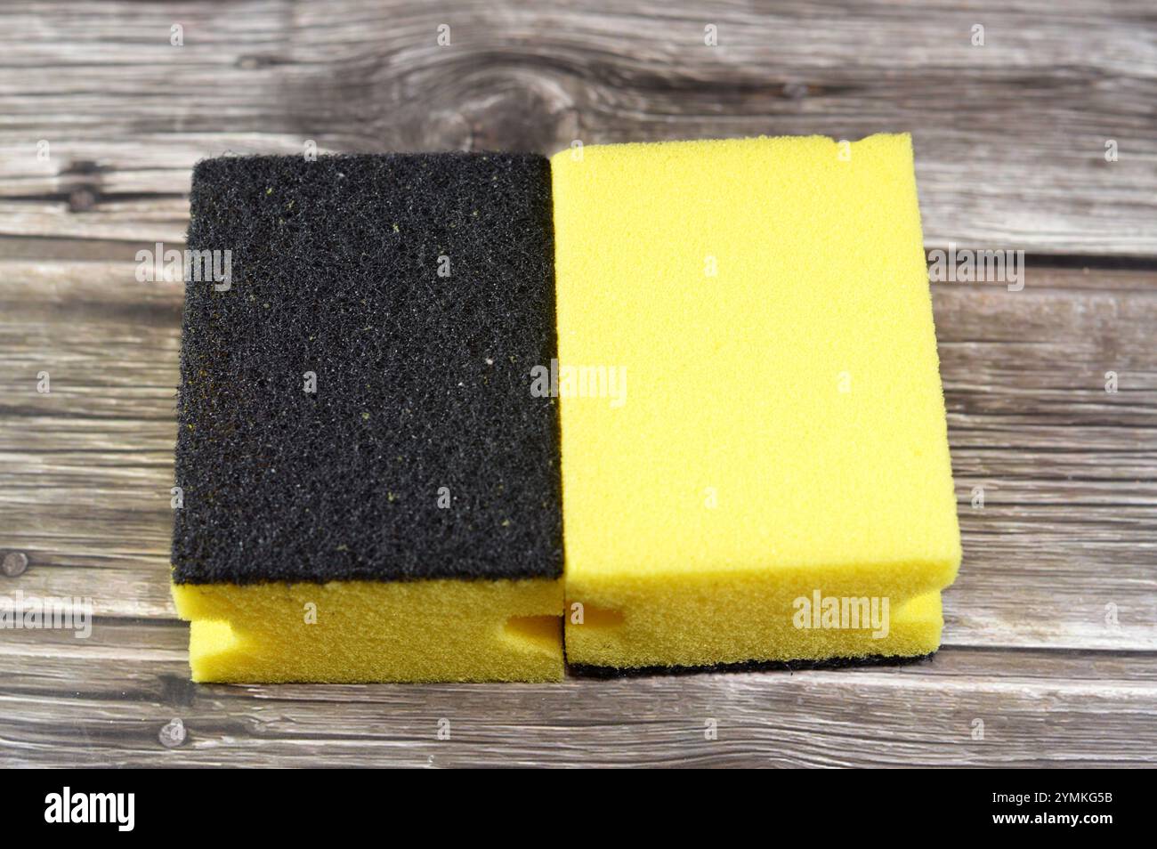Combo Cellulose and abrasive two sided sponge for cleaning utensils ...