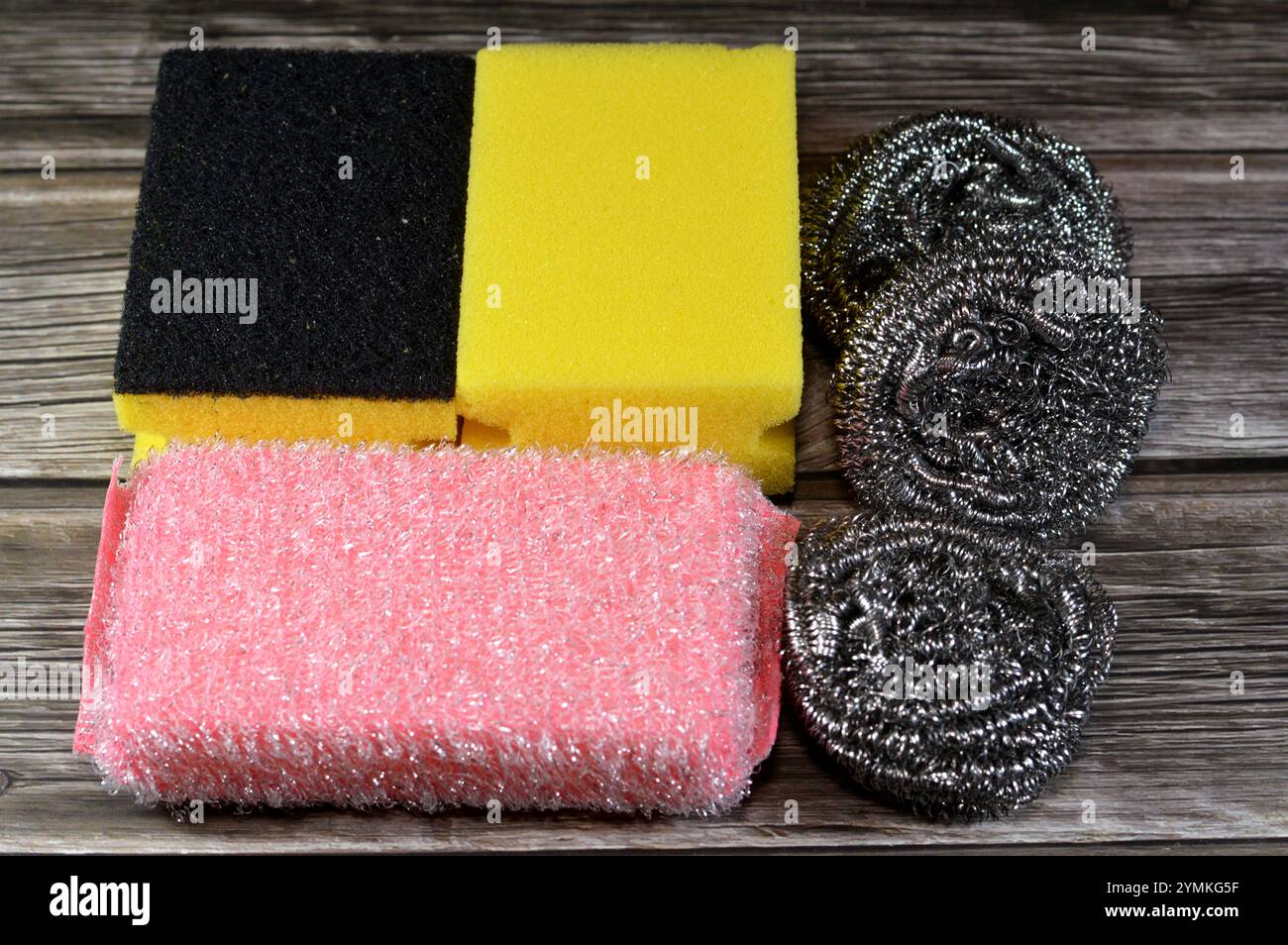 kitchen utensil scrubber pad, Combo Cellulose, abrasive two sided ...