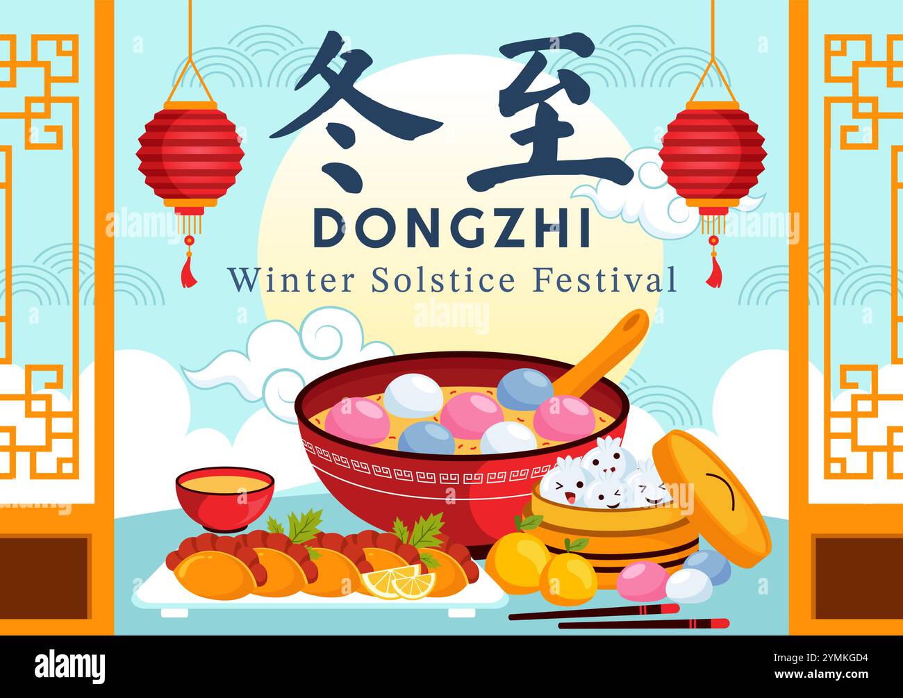 New year foods japan Stock Vector Images - Alamy