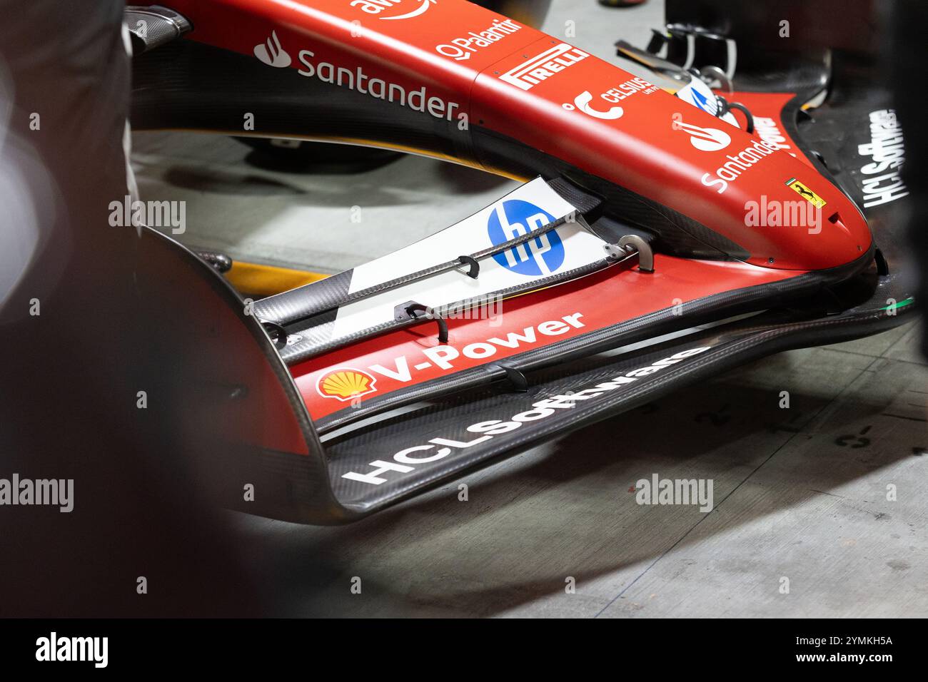 Scuderia Ferrari front wing during the Formula 1 Heineken Silver Las ...