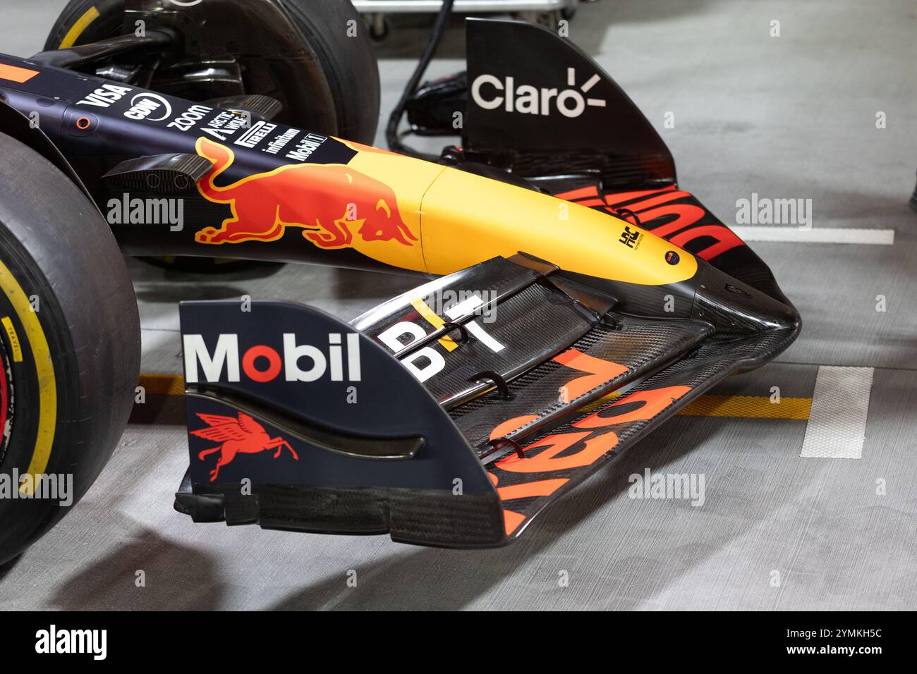 Red Bull Racing front wing during the Formula 1 Heineken Silver Las ...