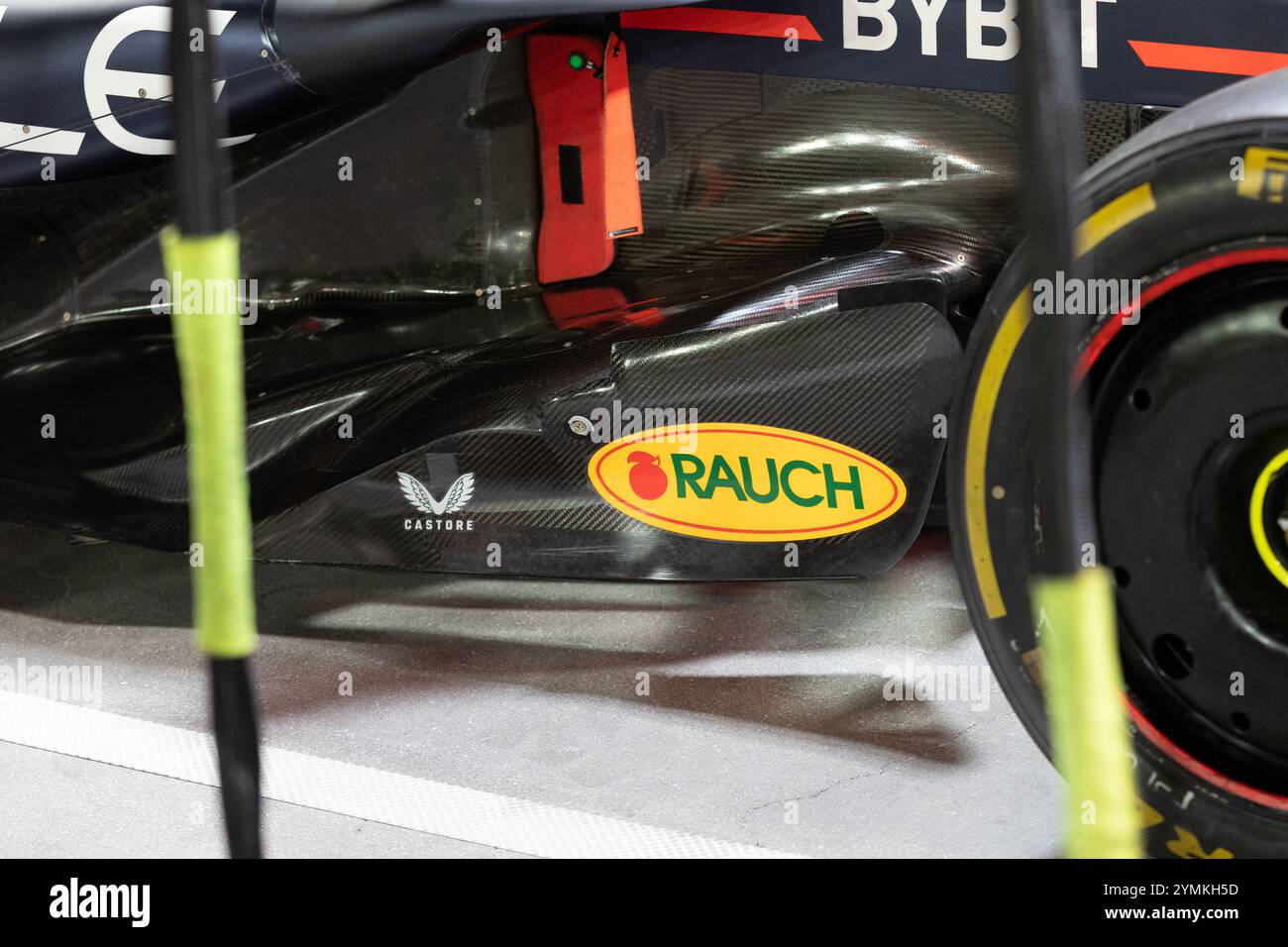 Red Bull Racing floor fences during the Formula 1 Heineken Silver Las ...