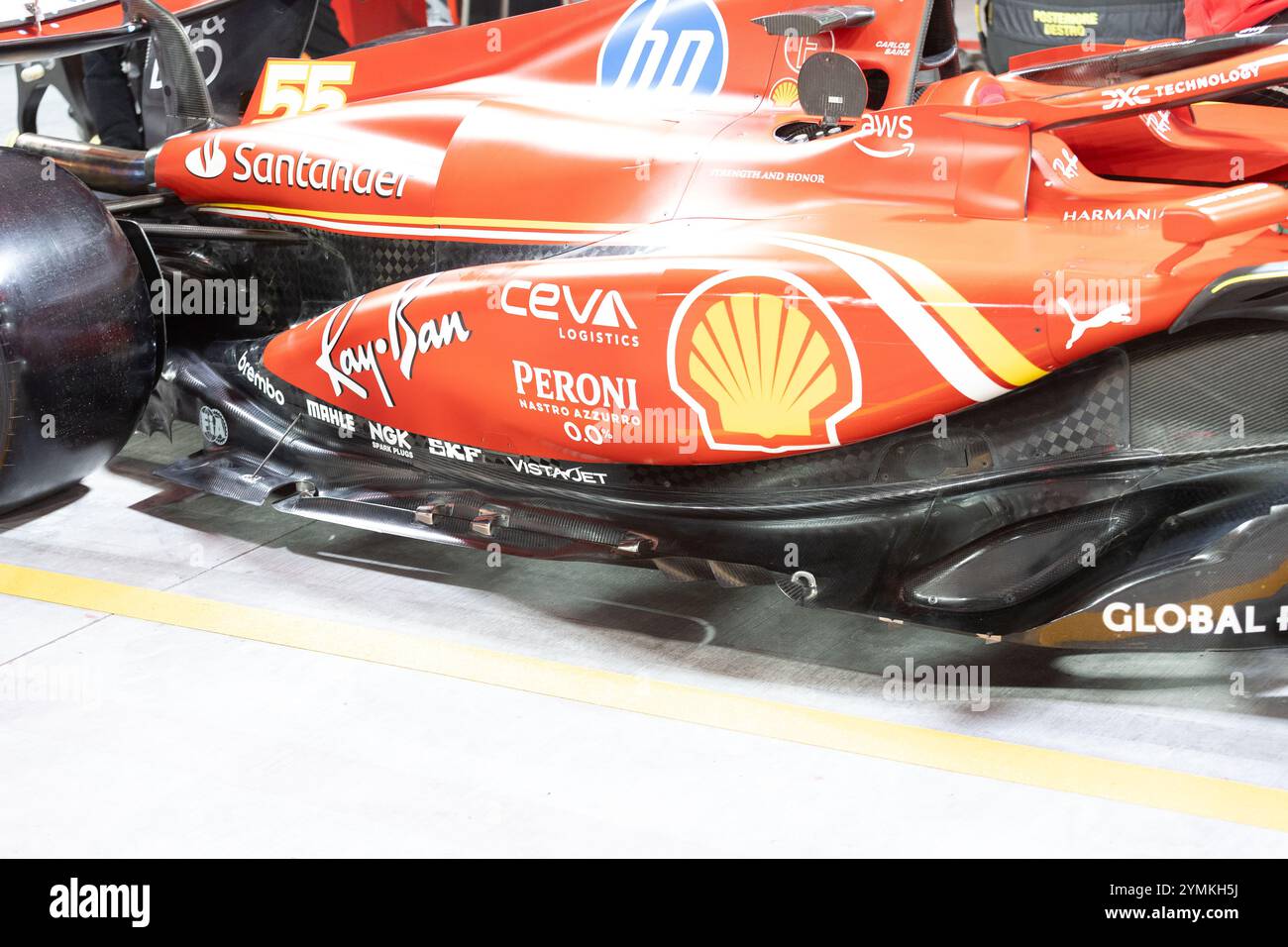 SCUDERIA FERRARI floor edge, floor fences, floor body during the ...