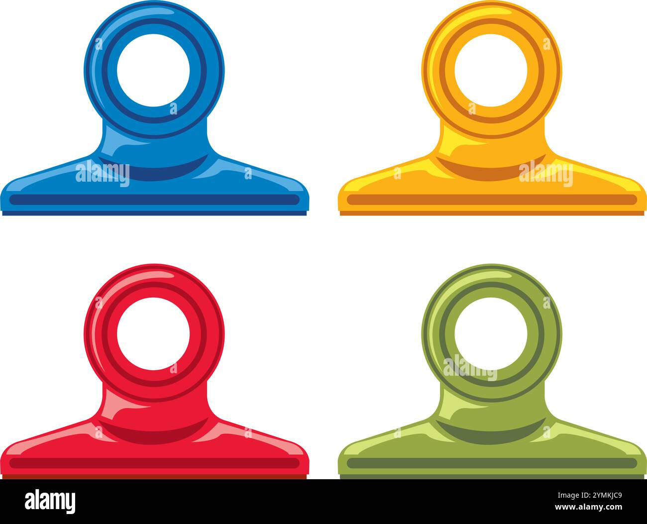 Green clips Stock Vector Images - Alamy
