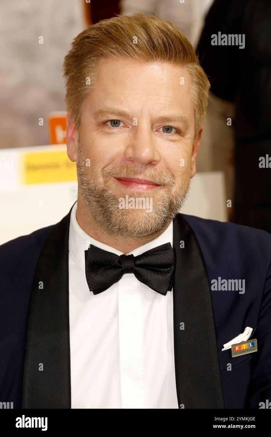 Tom Gaebel beim 29. RTL-Spendenmarathon 2024 im Studio 8 der EMG ...