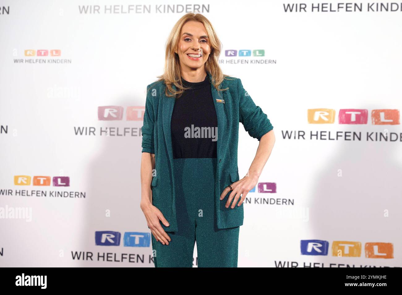 Inga Leschek beim 29. RTL-Spendenmarathon 2024 im Studio 8 der EMG Studios. Hürth, 21.11.2024 ...