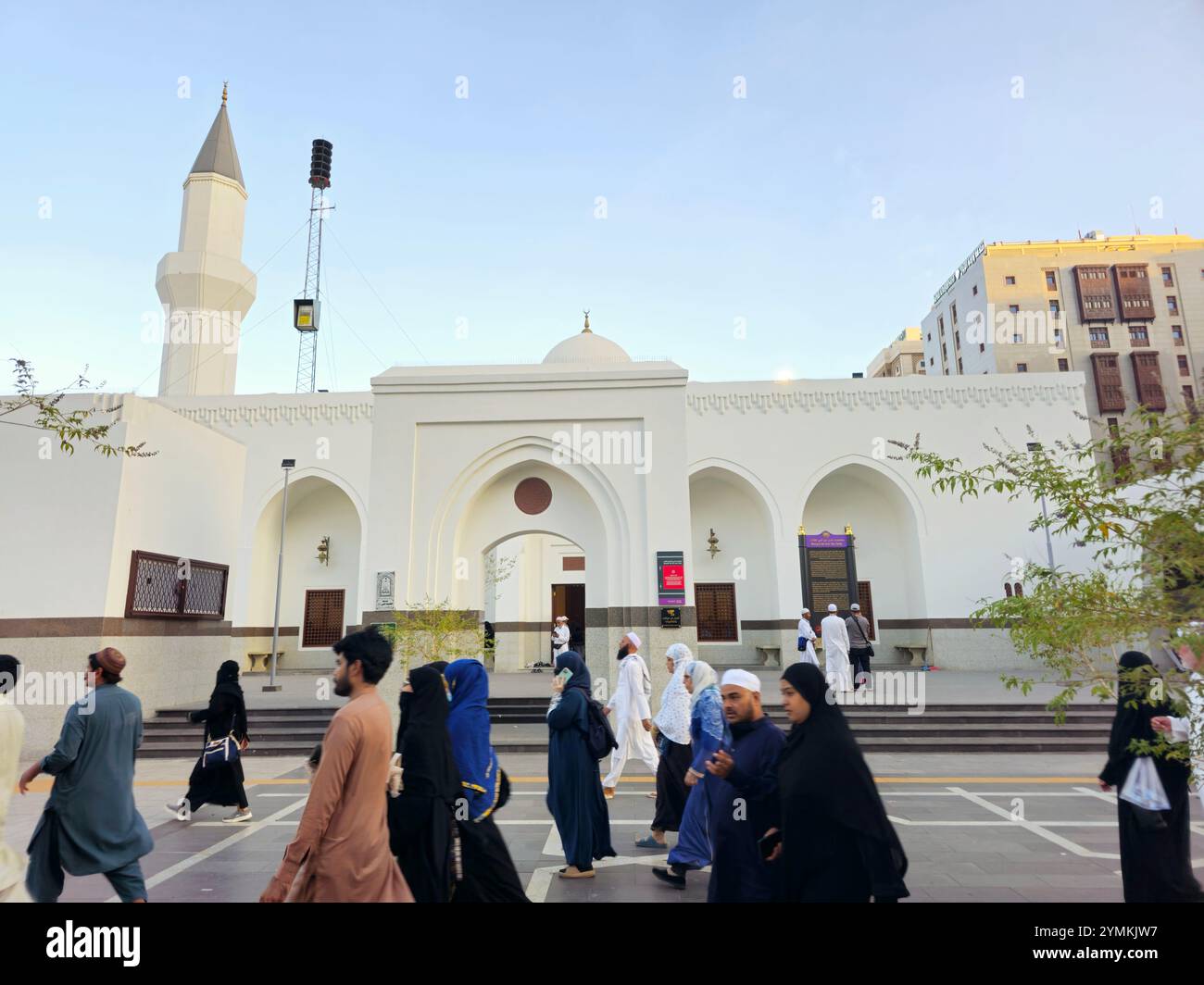 Medina, Saudi Arabia, June 28 2024: Masjid Ali Bin Abi Talib mosque in ...