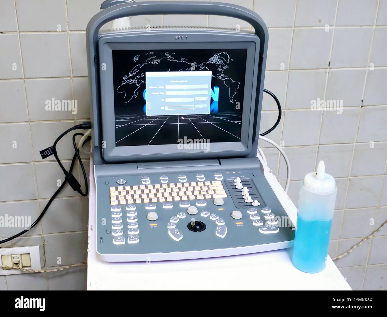 Cairo, Egypt, November 9 2024: Ultrasonography device, Medical ...