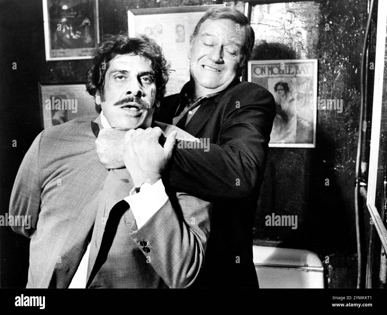 AL LETTIERI and JOHN WAYNE in McQ 1974 director JOHN STURGES writer ...