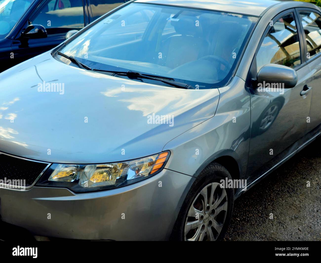 Cairo, Egypt, November 15 2024: KIA Cerato Sedan, a compact car ...