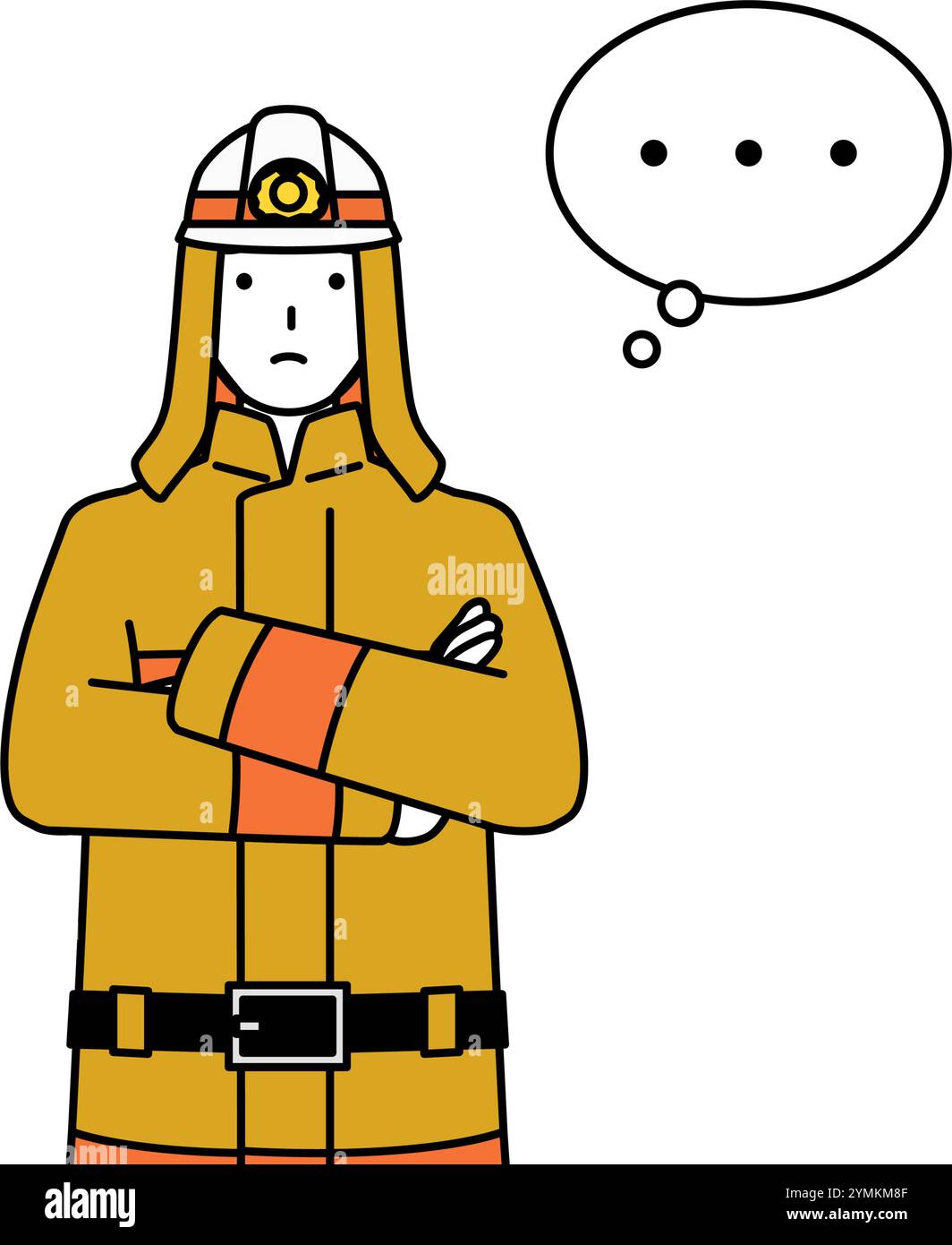 Deep in thought cartoon hi-res stock photography and images - Alamy