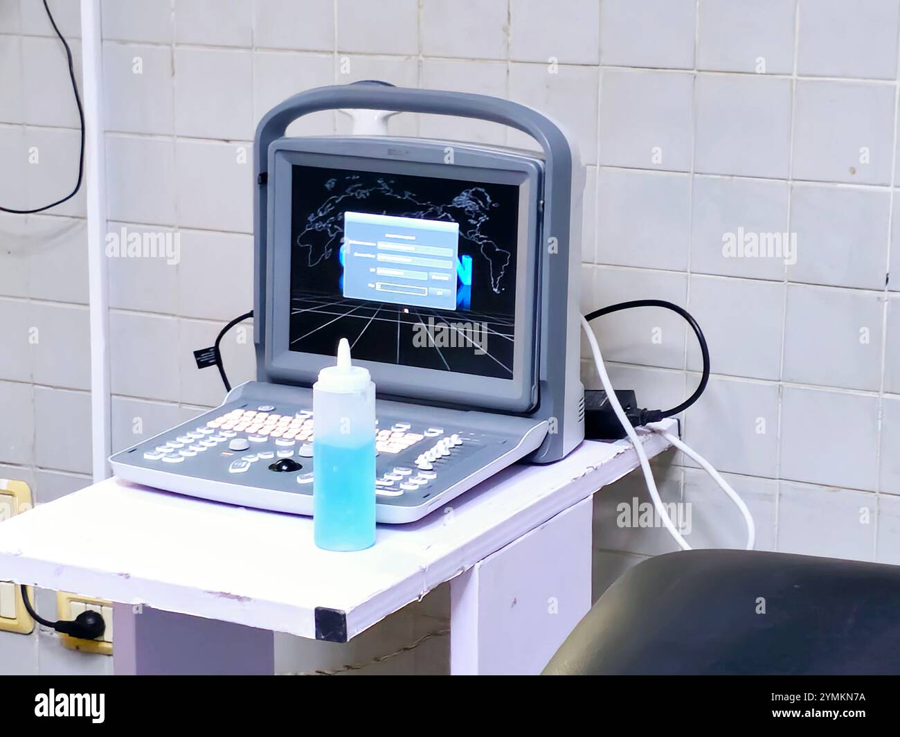 Cairo, Egypt, November 9 2024: Ultrasonography device, Medical ...