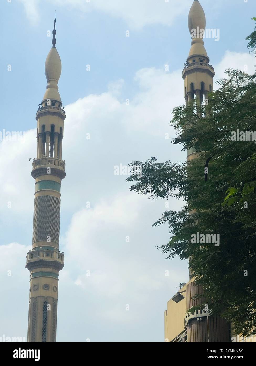 Cairo, Egypt, November 12 2024: Al Rahman Al Rahim Mosque, an Egyptian ...
