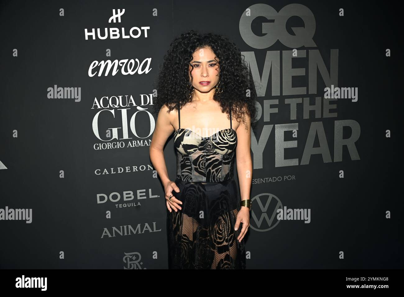 Mexico City, Mexico. 21st Nov, 2024. Mayra Batalla attends the black ...