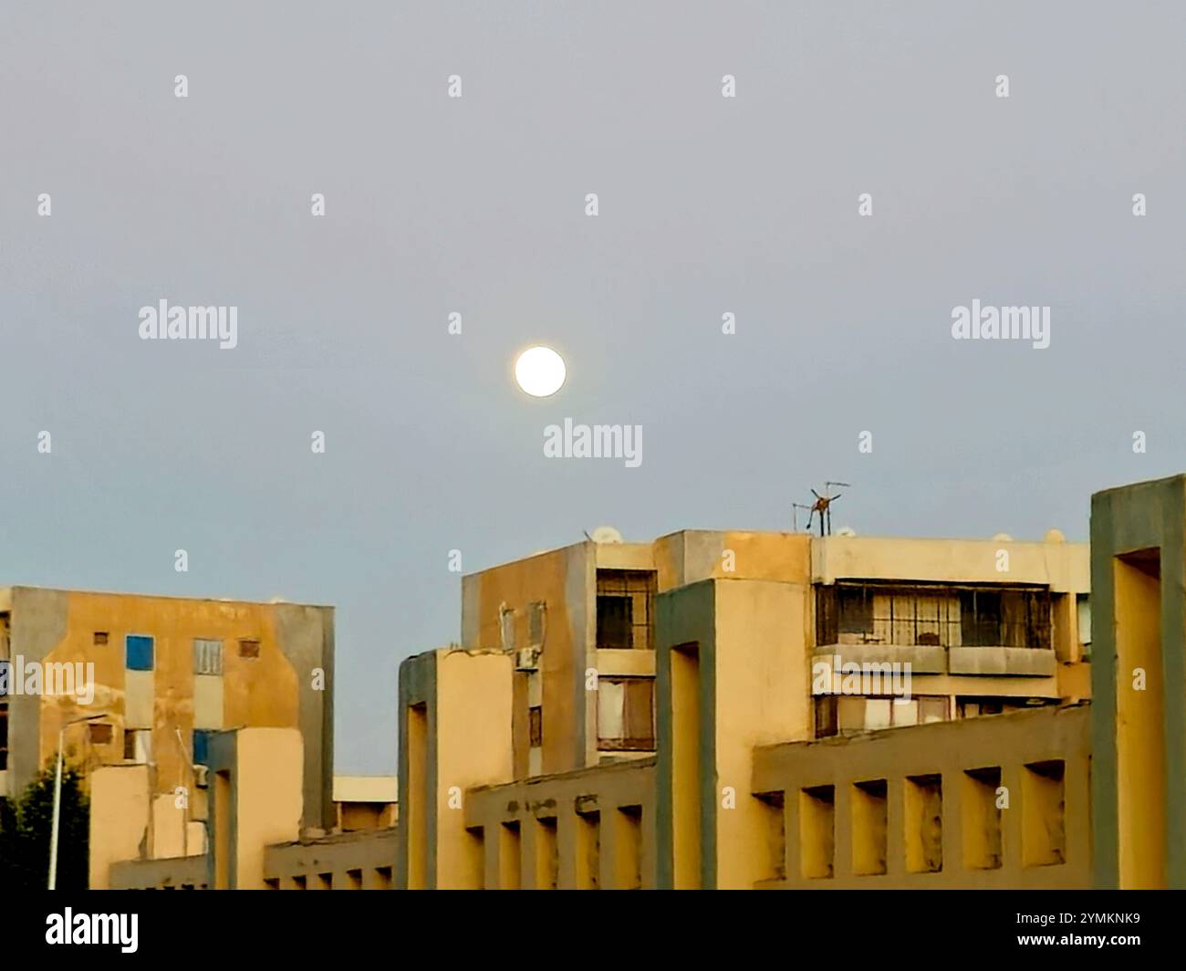 Cairo, Egypt, November 15 2024: Egyptian Giza at Sheikh Zayed city with ...