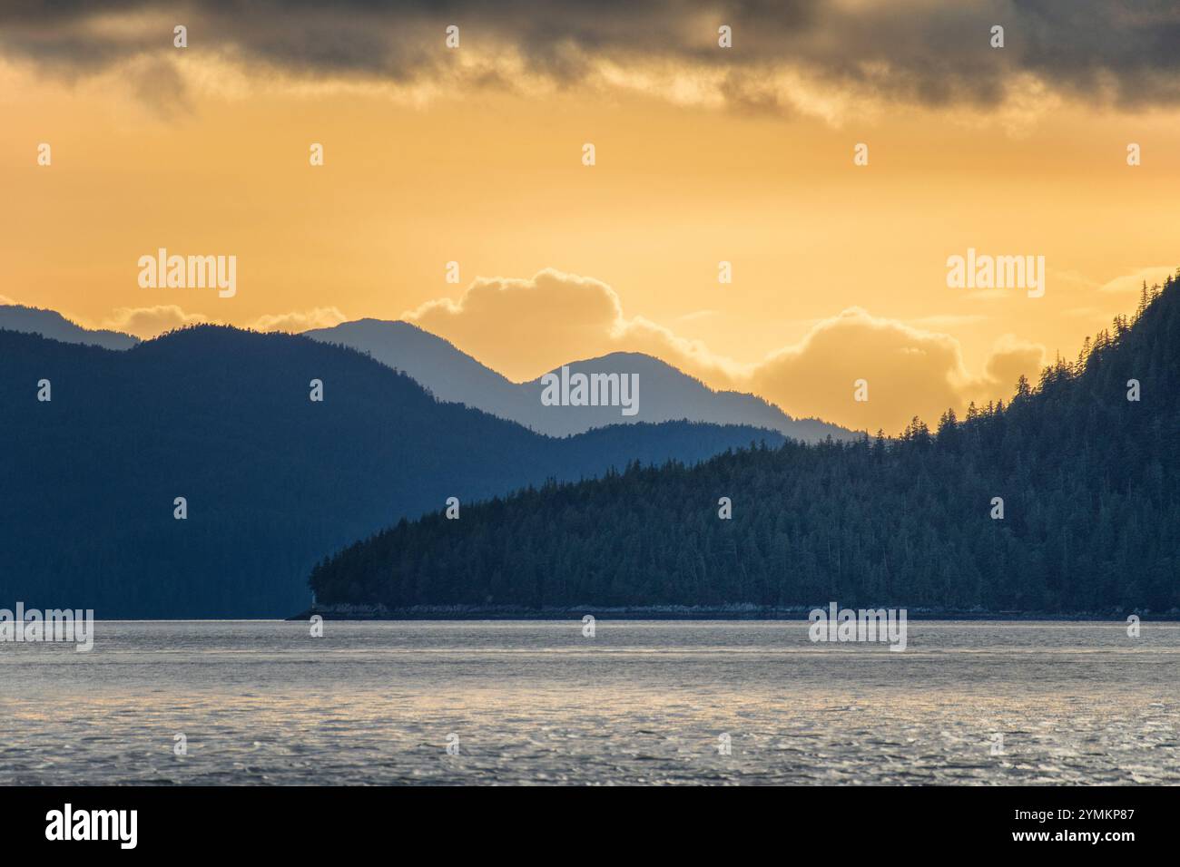 Coastal rain forest sunset hi-res stock photography and images - Alamy