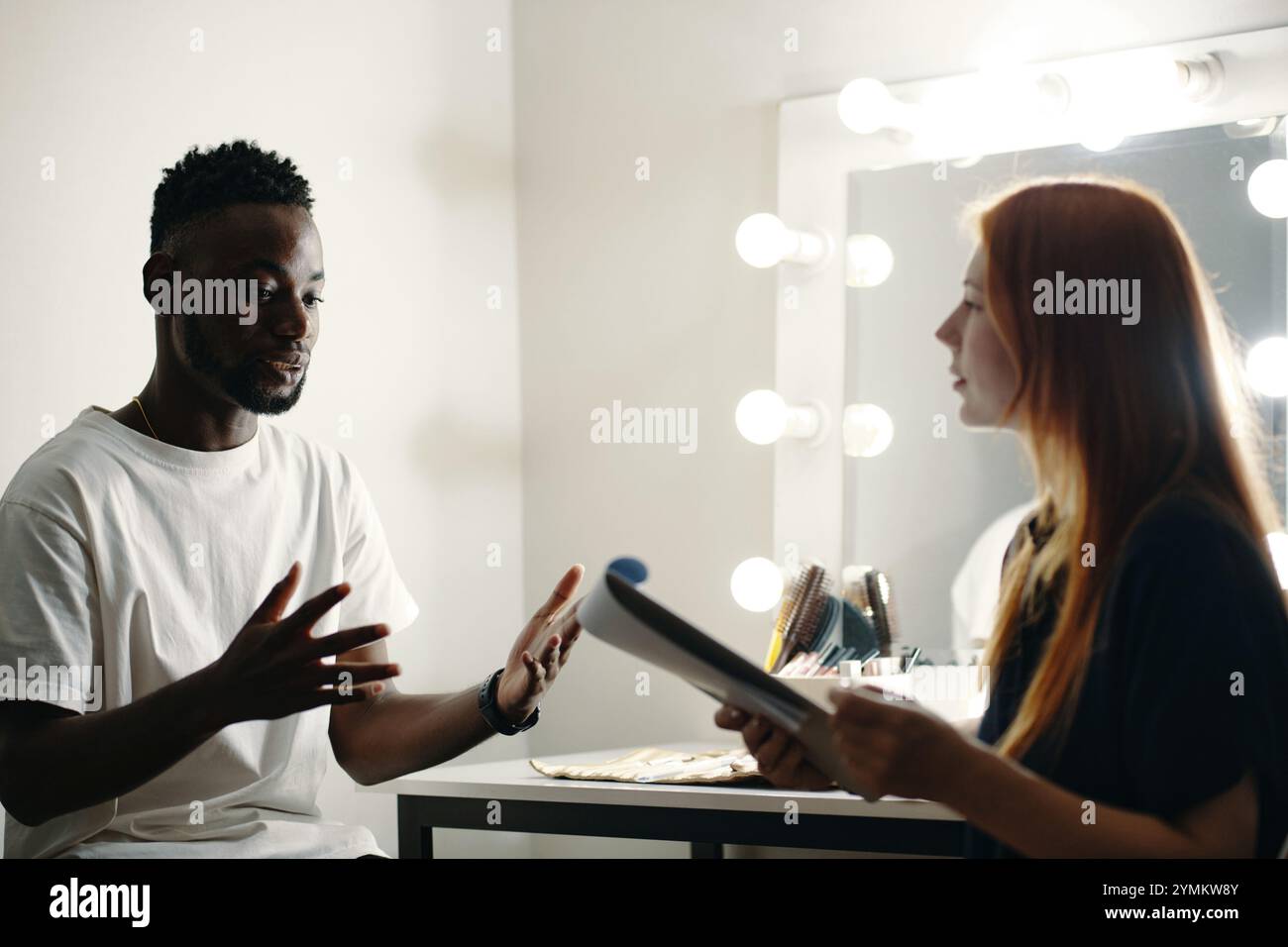 Mirror crew hi-res stock photography and images - Alamy