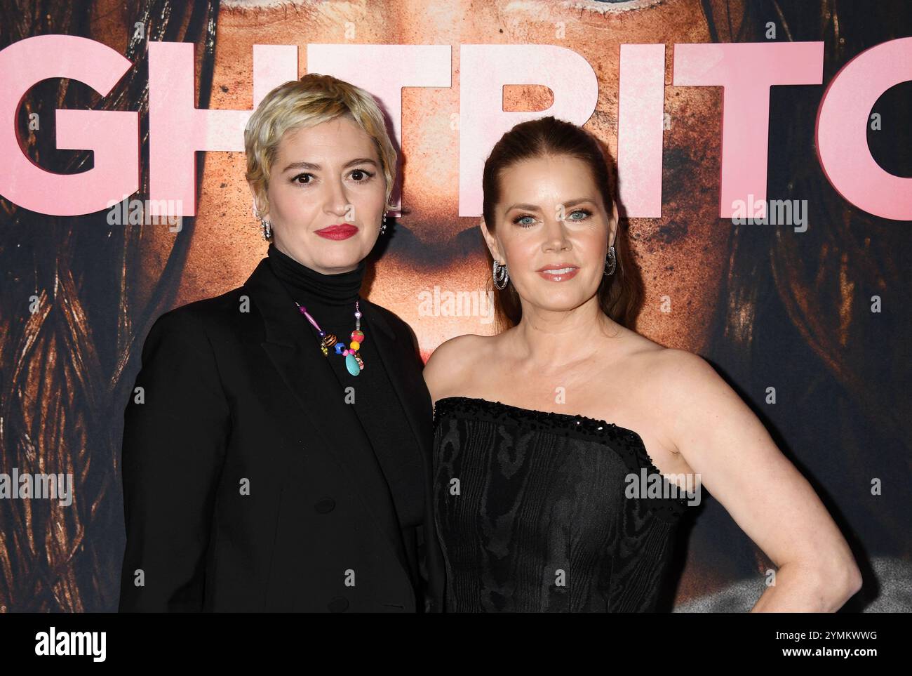 LOS ANGELES, CALIFORNIA - NOVEMBER 20: (L-R) Marielle Heller and Amy ...