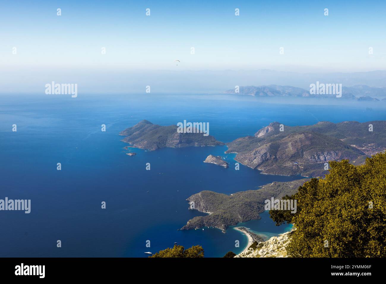 Mugla, Fethiye - Turkiye - 18 October 2024: Wonderful view of Fethiye ...