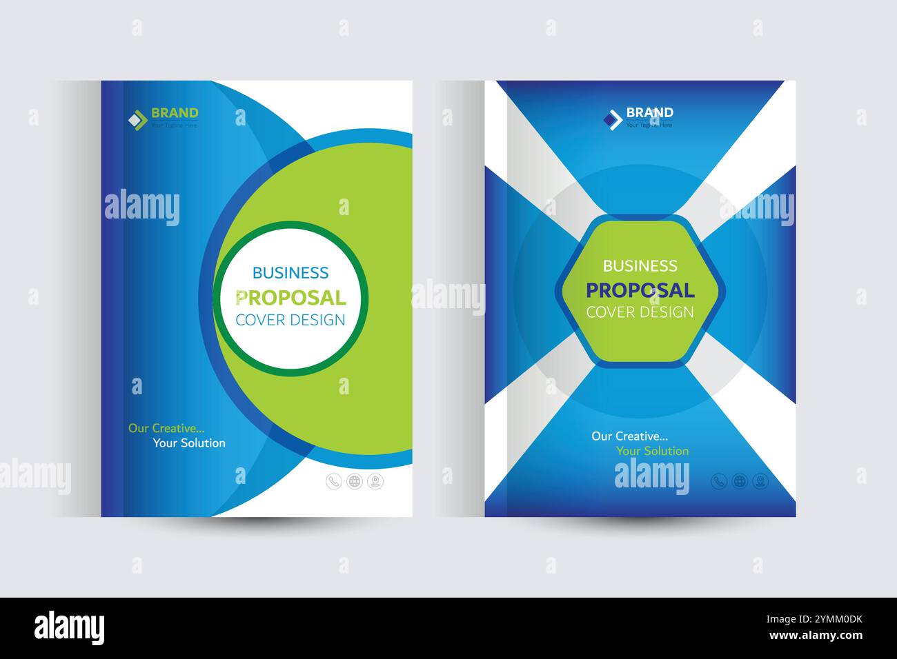 Corporate Business Proposal Catalog cover Design Template concept adept ...