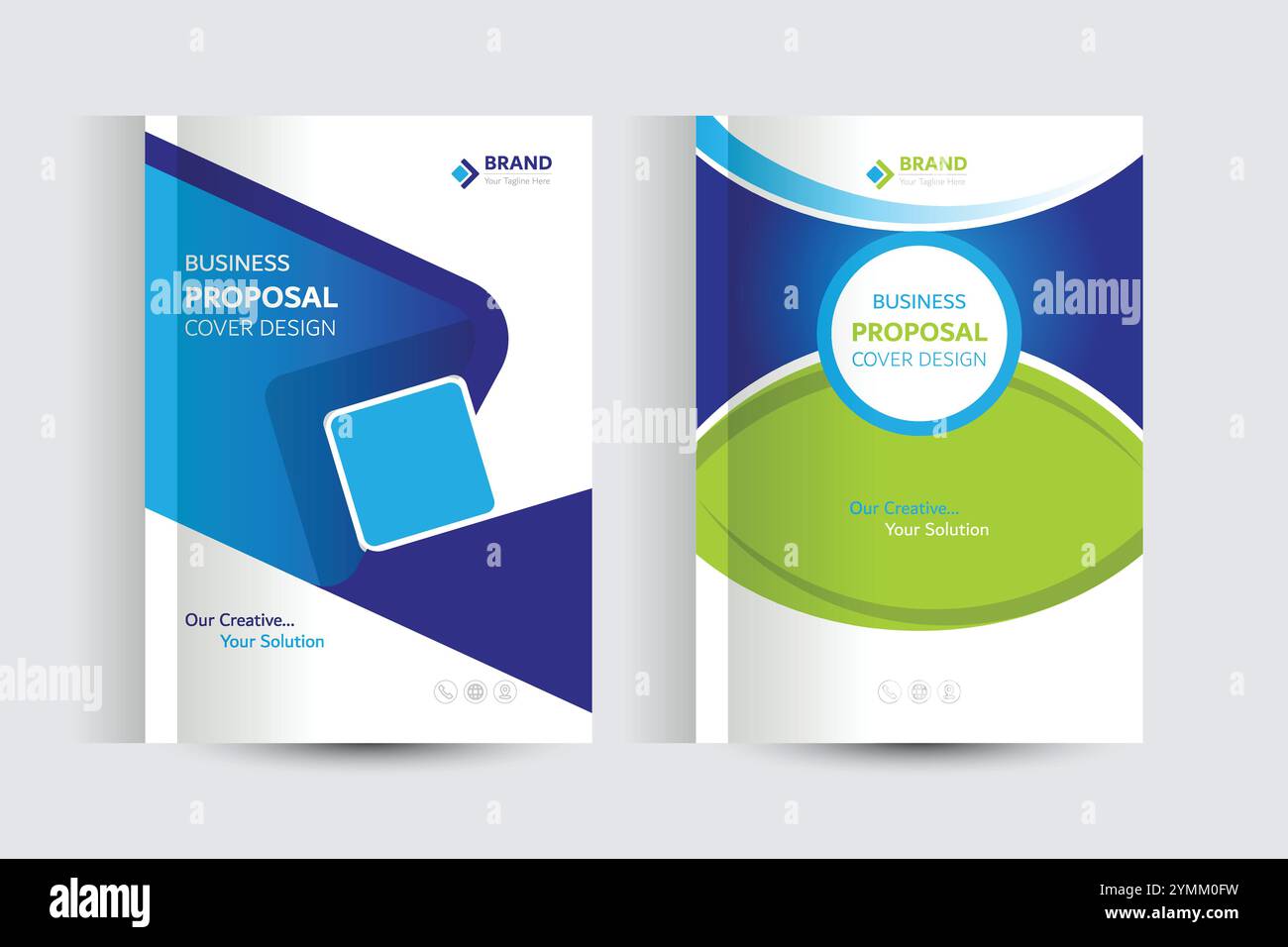 Corporate Business Proposal Catalog cover Design Template concept adept ...