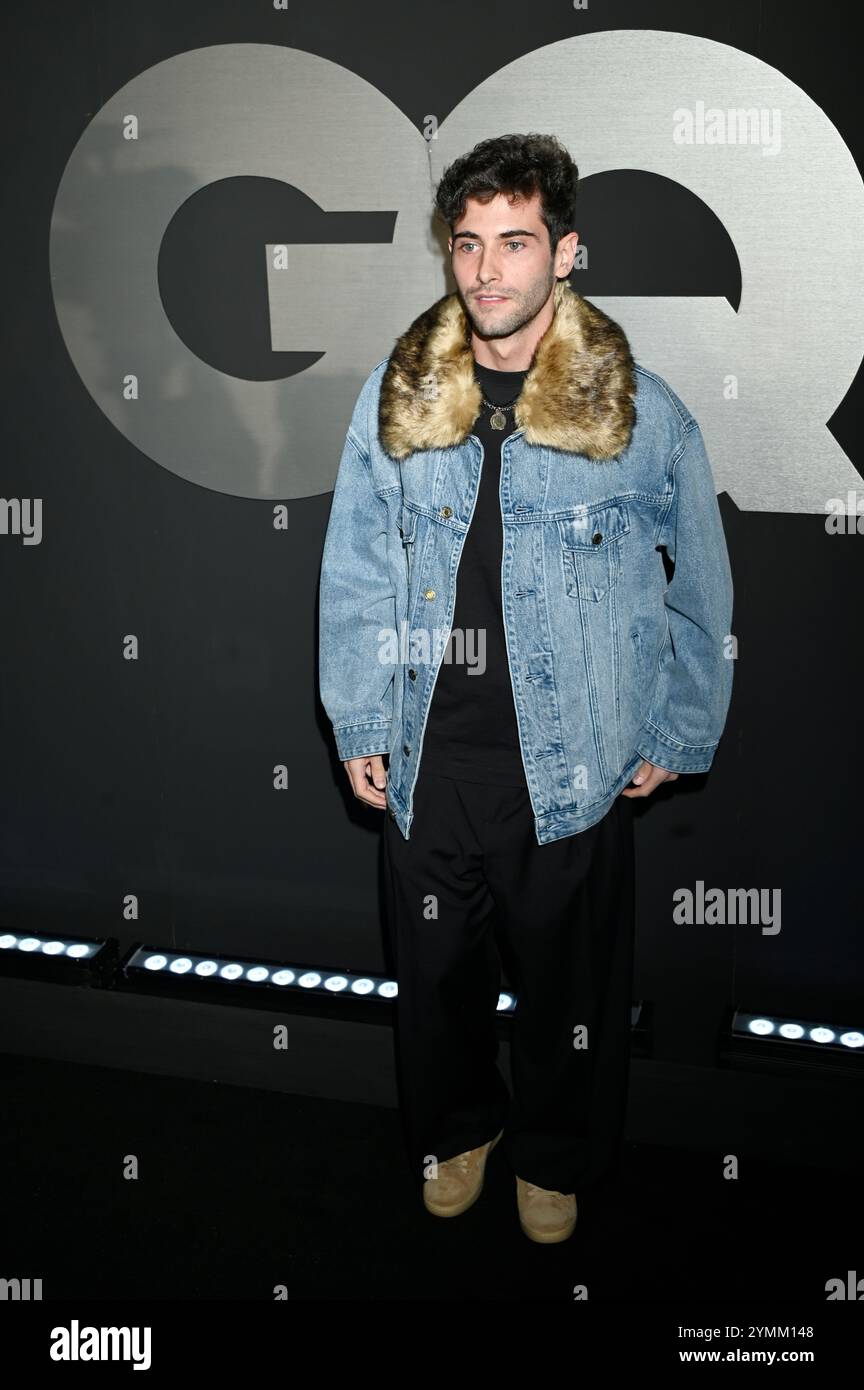 Mexico City, Mexico. 21st Nov, 2024. Yankel Stevan attends the black ...