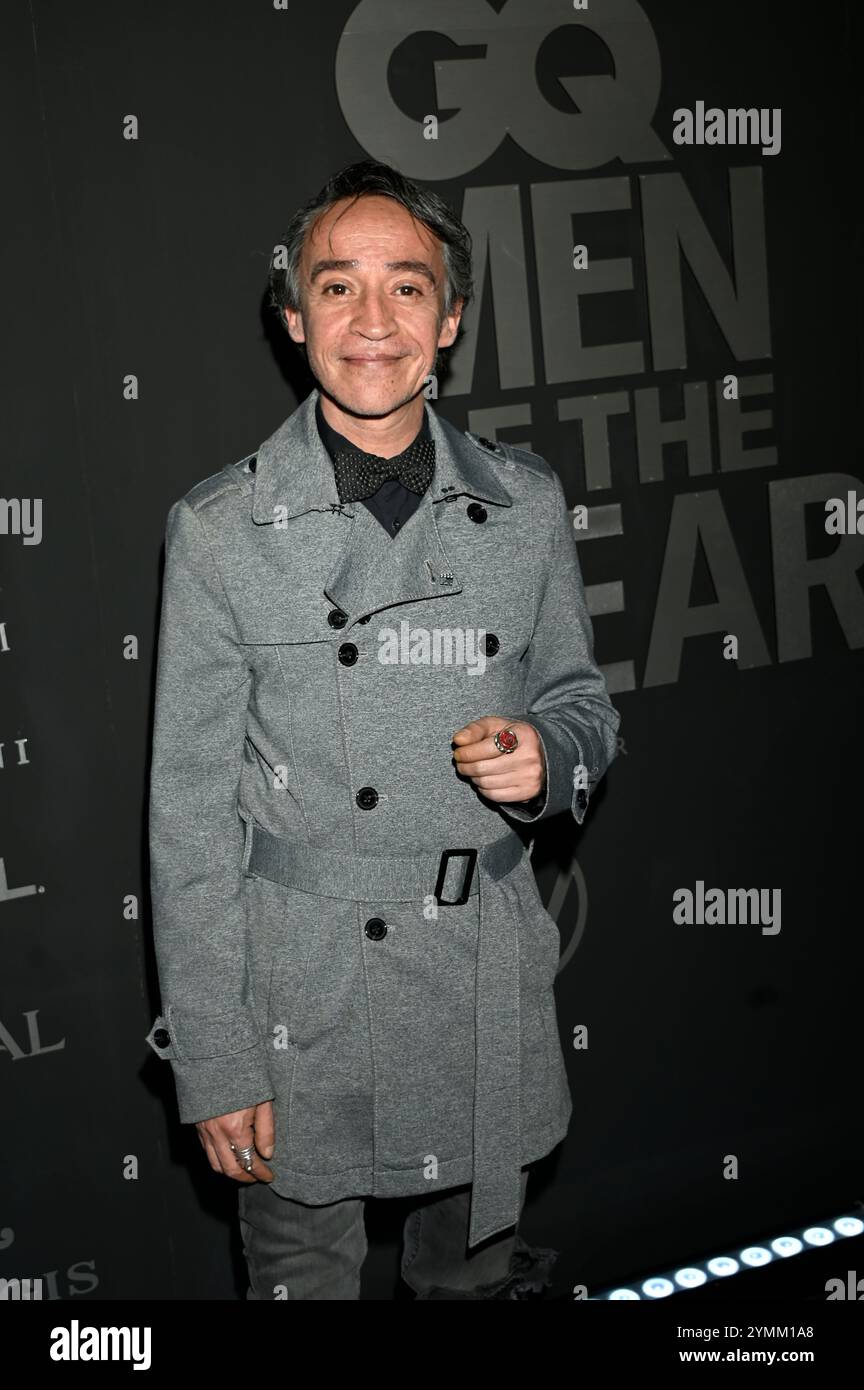 Roberto Sosa attends the black carpet for the GQ Men Of The Year awards ...