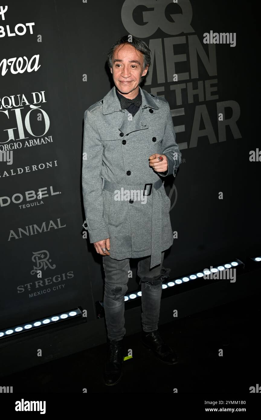 Mexico City, Mexico. 21st Nov, 2024. Roberto Sosa attends the black ...