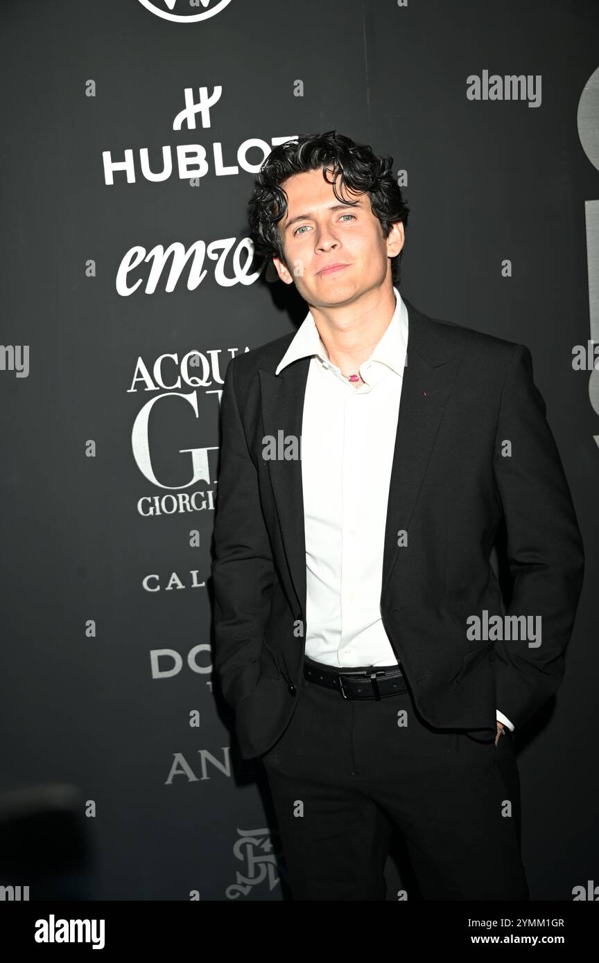 Alexis Omman attends the black carpet for the GQ Men Of The Year awards ...