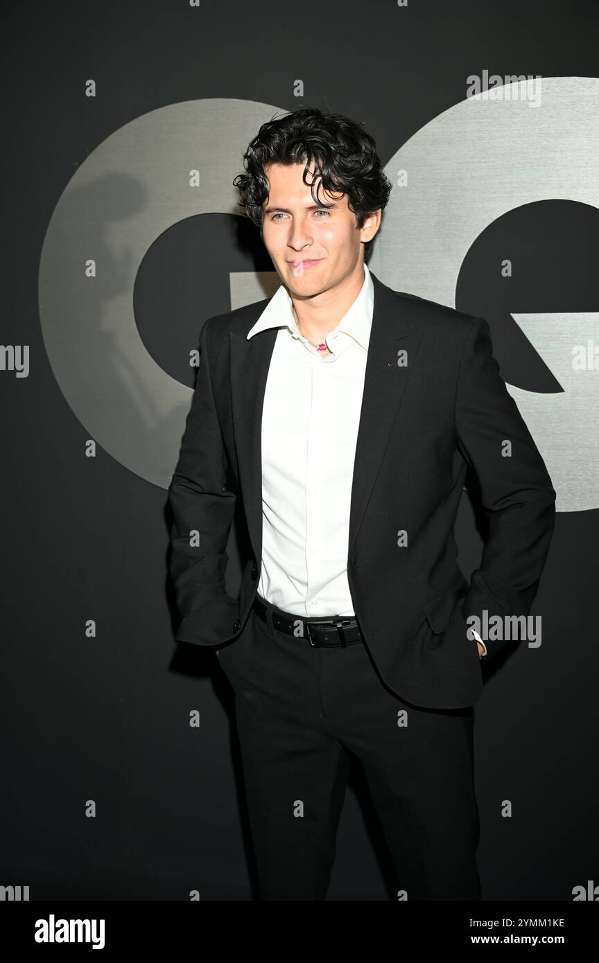 Alexis Omman attends the black carpet for the GQ Men Of The Year awards ...