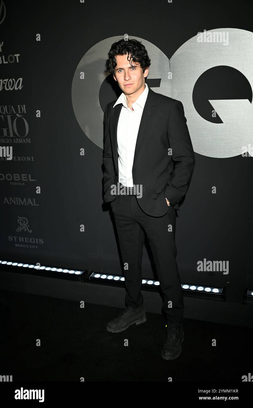Alexis Omman attends the black carpet for the GQ Men Of The Year awards ...