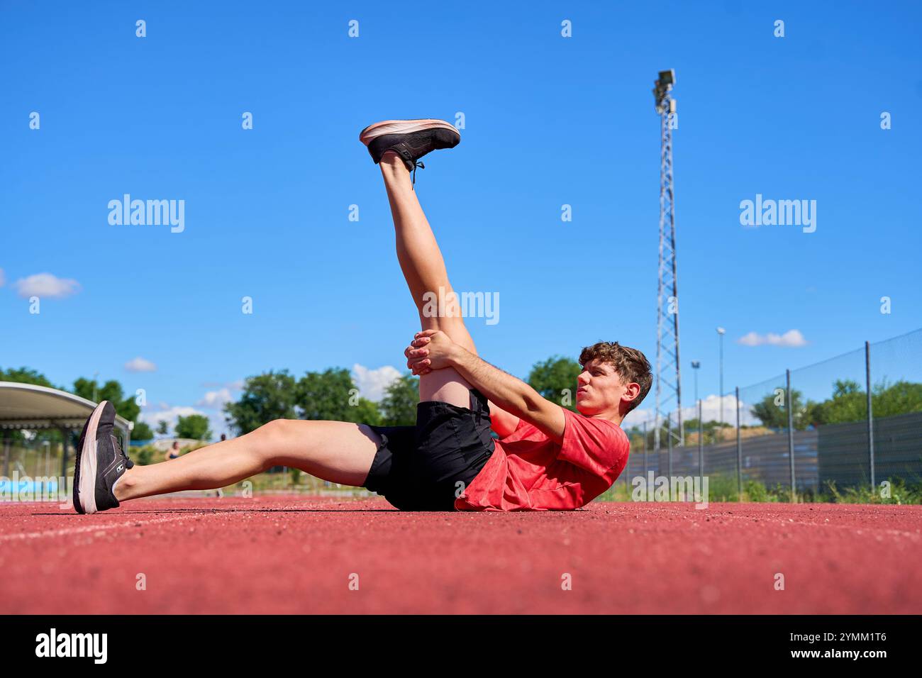 Stretching technique hi-res stock photography and images - Alamy