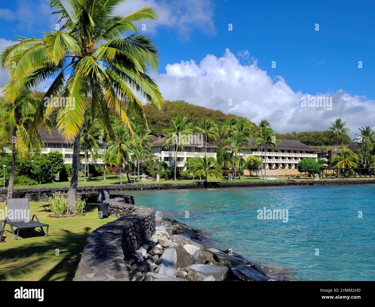 Hotel Intercontinental, Papeete, French Polynesia Stock Photo - Alamy