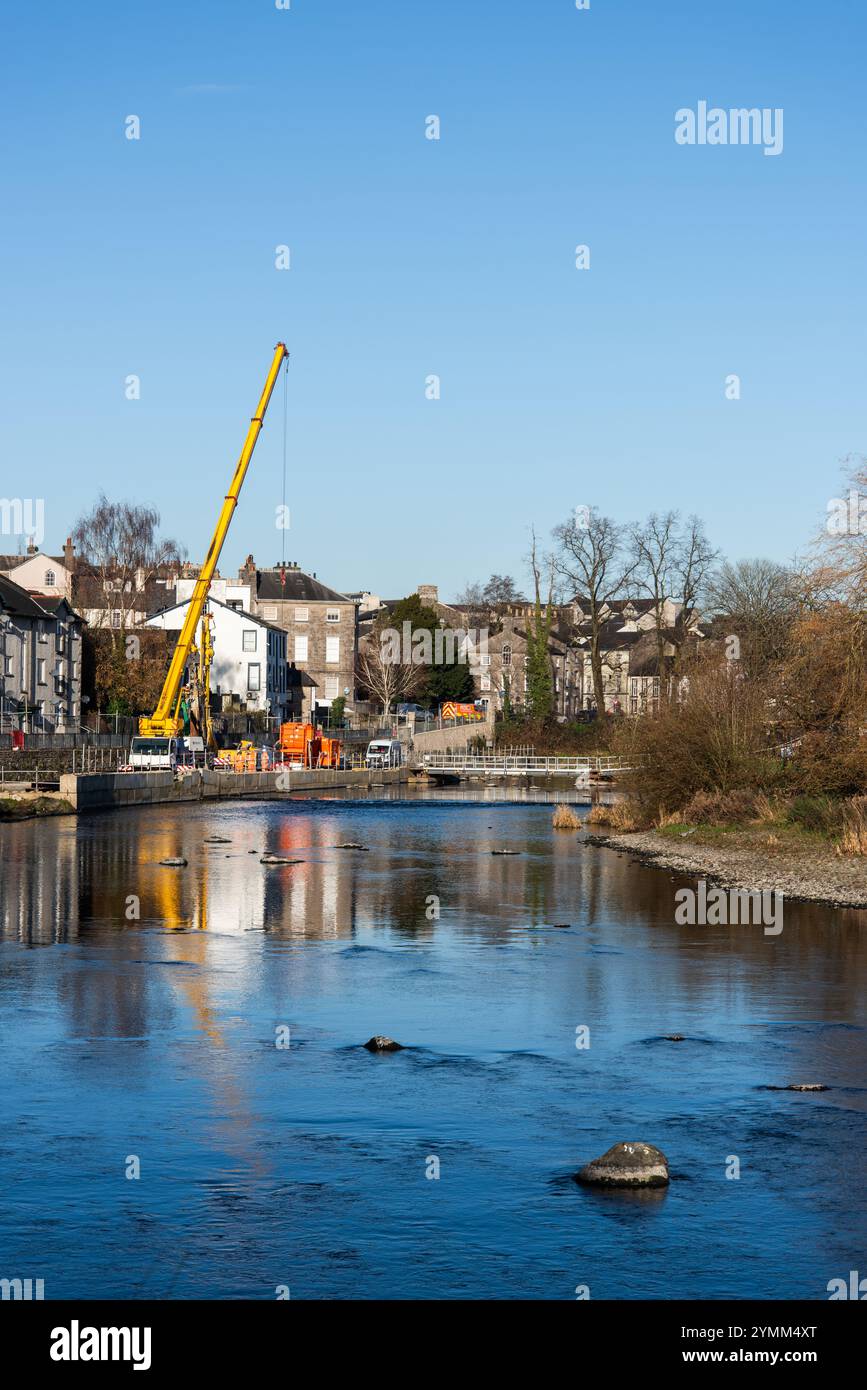 Kendal flood risk management scheme hi-res stock photography and images ...