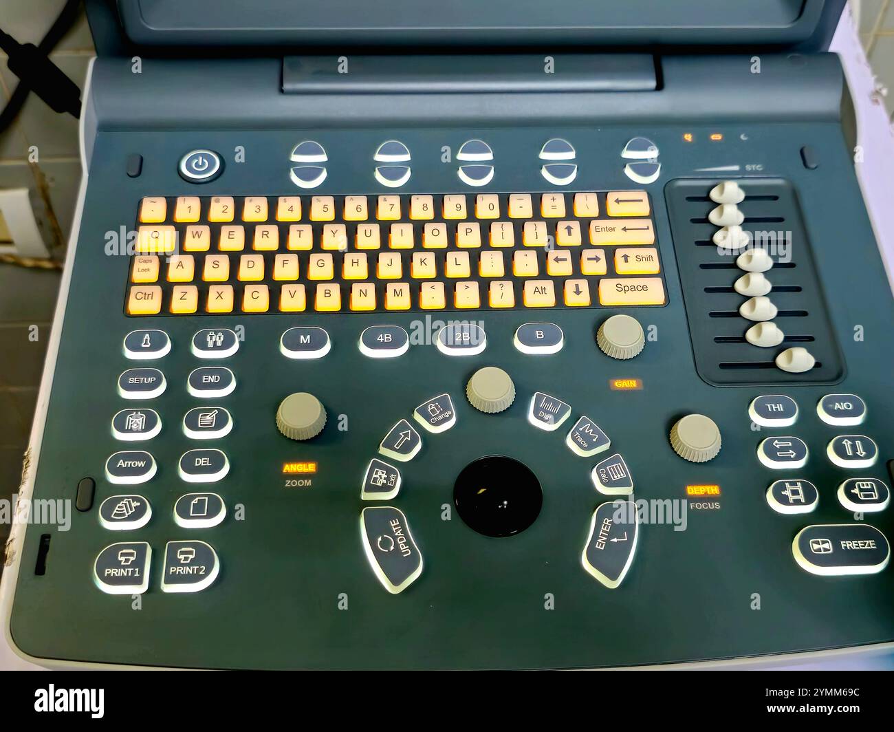 Cairo, Egypt, November 9 2024: Ultrasonography device, Medical ...