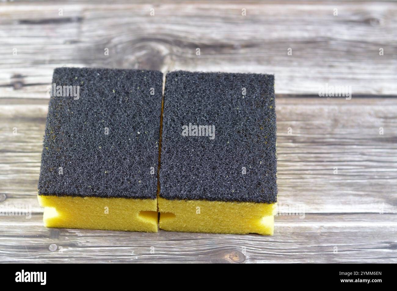 Combo Cellulose and abrasive two sided sponge for cleaning utensils ...