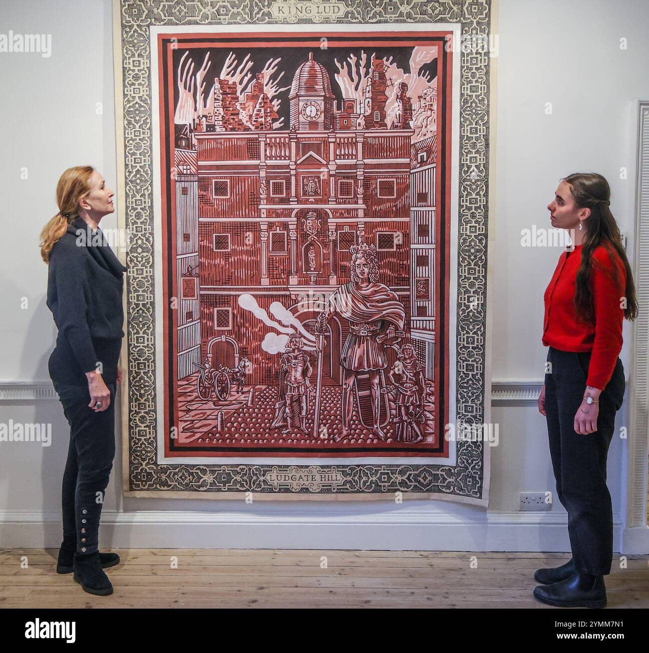 Newlands House Gallery, Petworth, West Sussex 22 Nov 2024 King Ludd and ...