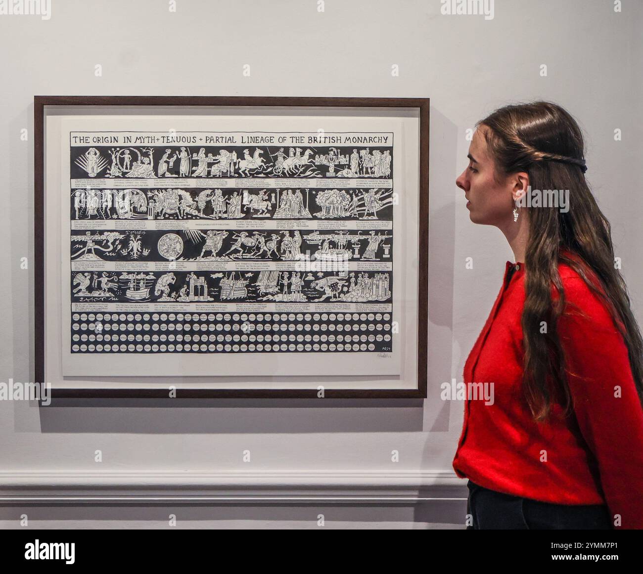 Newlands House Gallery, Petworth, West Sussex 22 Nov 2024 Lineage of ...