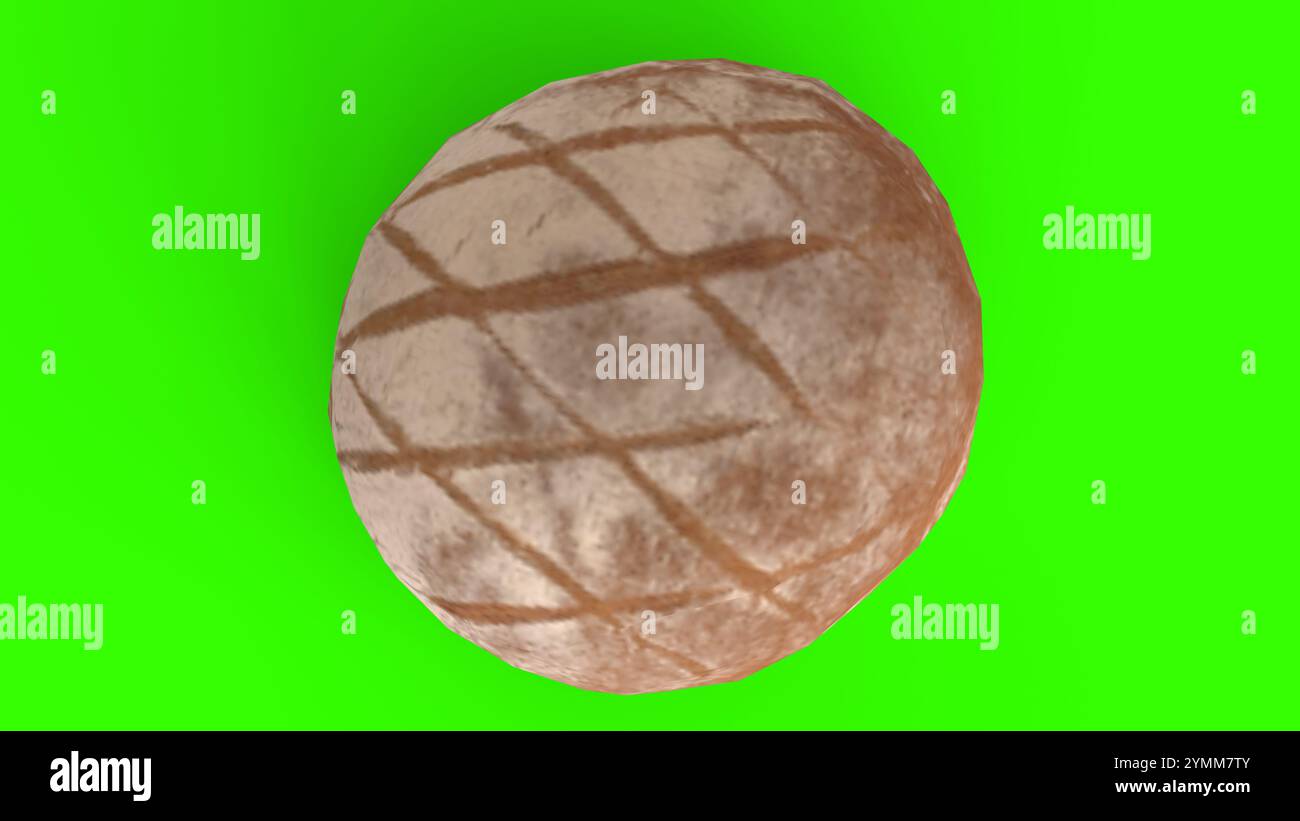 bread with green background Stock Photo - Alamy