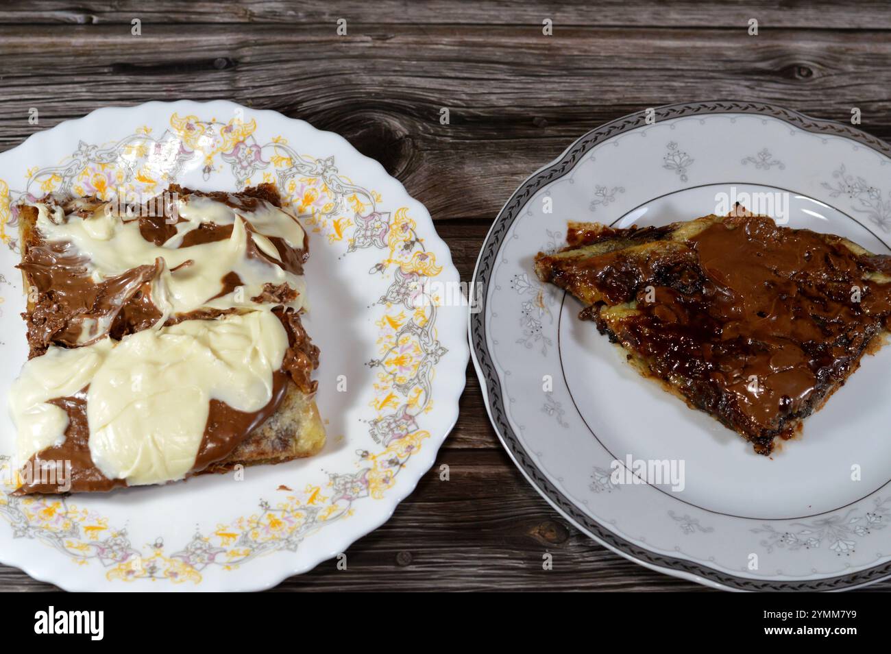 Assorted desserts of Crispy filo Phyllo pastry pie filled with Knafeh ...