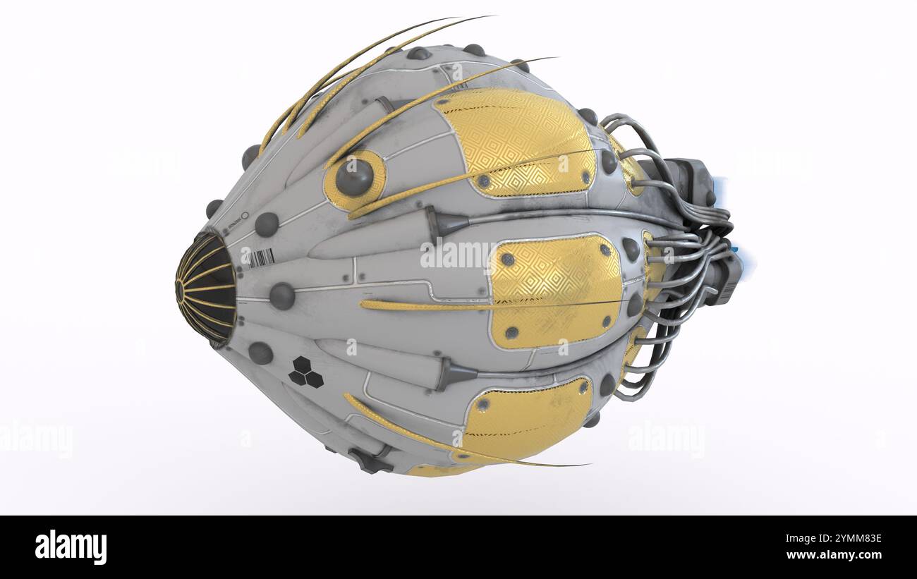 personal space pod with white background Stock Photo - Alamy