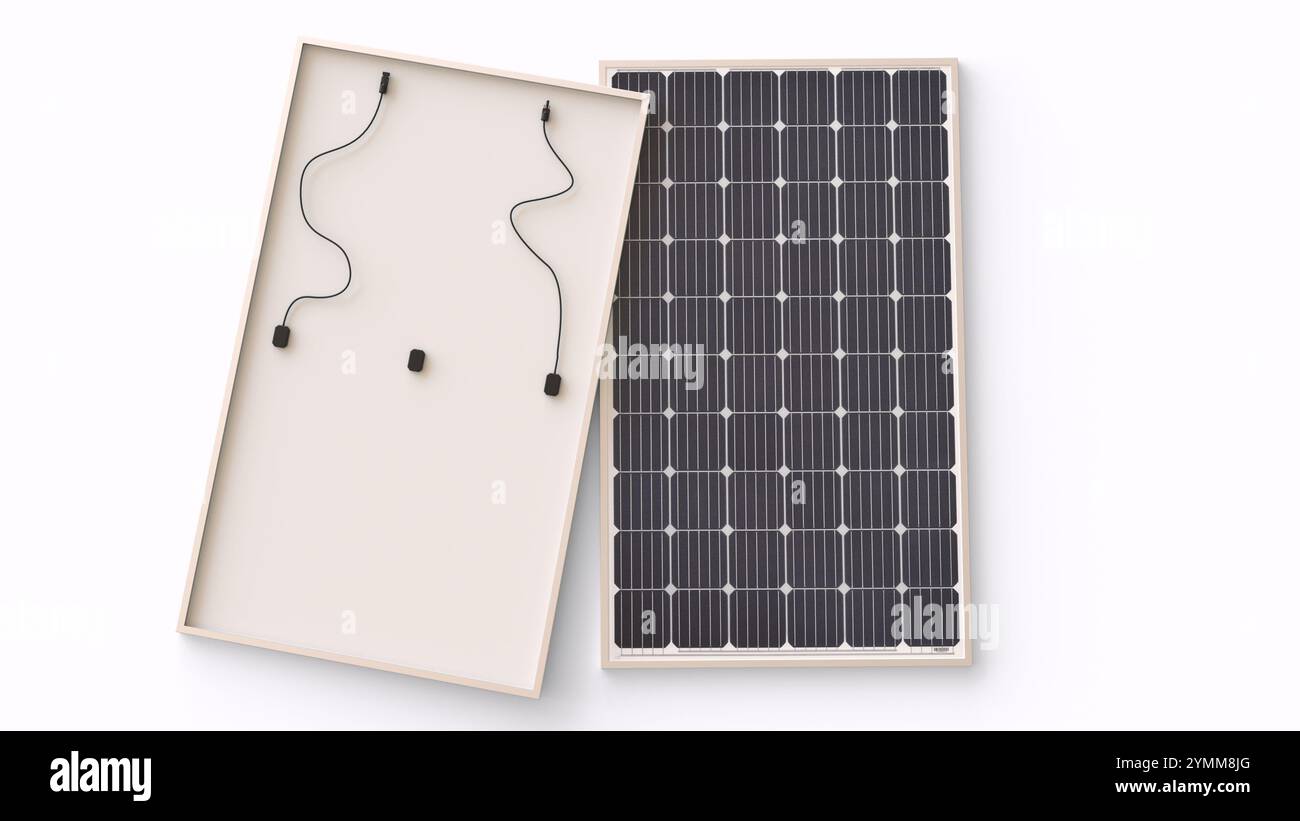solar plate with white background Stock Photo - Alamy